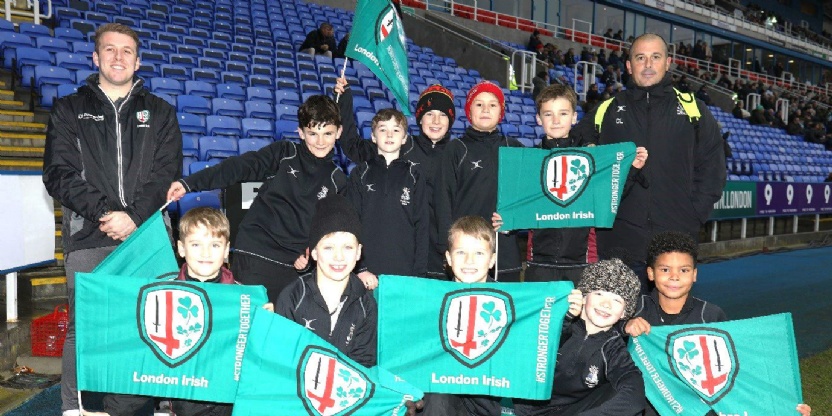 The Princethorpe Foundation - Rugby Boys Enjoy Watching London Irish RFC